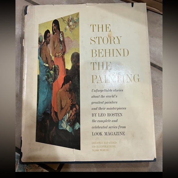 Other | Coffee Table The Story Behind The Painting By Leo Rosten Look ...